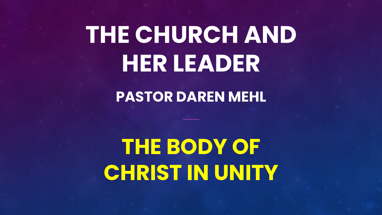 The Body of Christ in Unity - Warroad Community Church